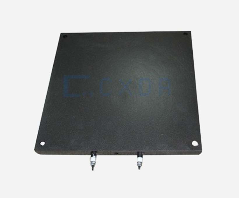 Aluminum heating plate casting with Teflon coating treatment